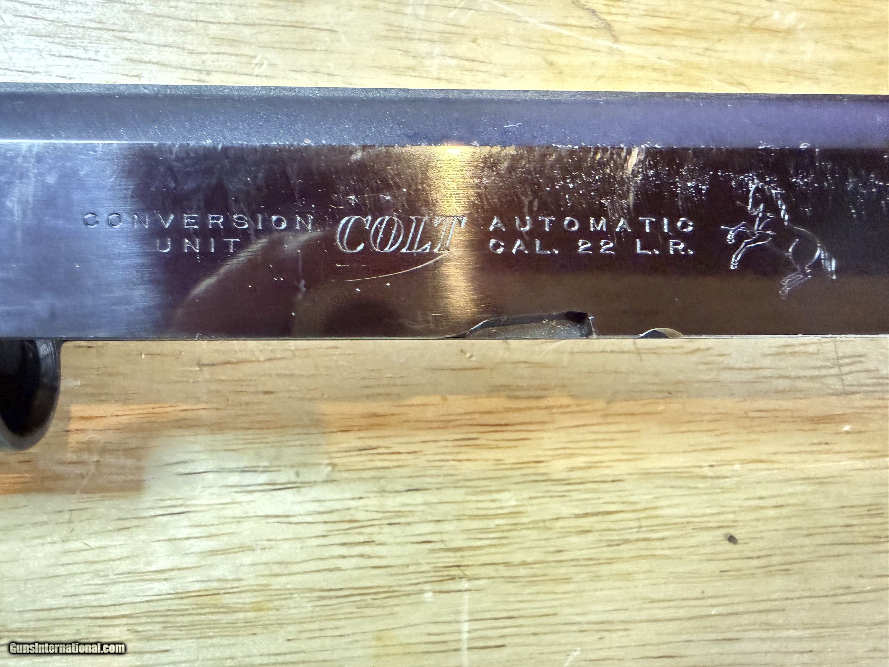 Vintage Colt 1911 22LR Conversion Kit with Original Box