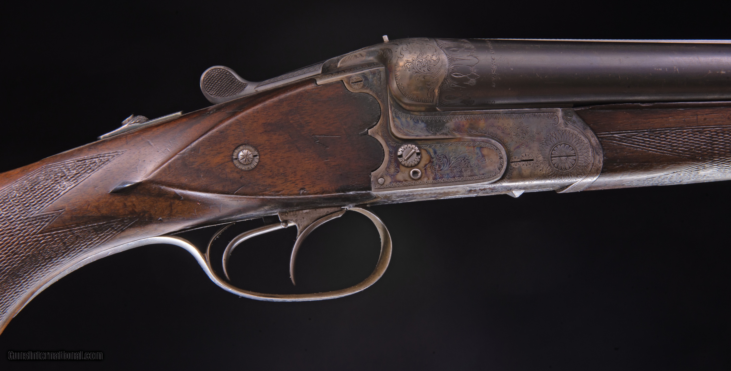 Greifelt Hammerless Drilling in 12ga x 12ga x 25/35 ~ Check out all the ...