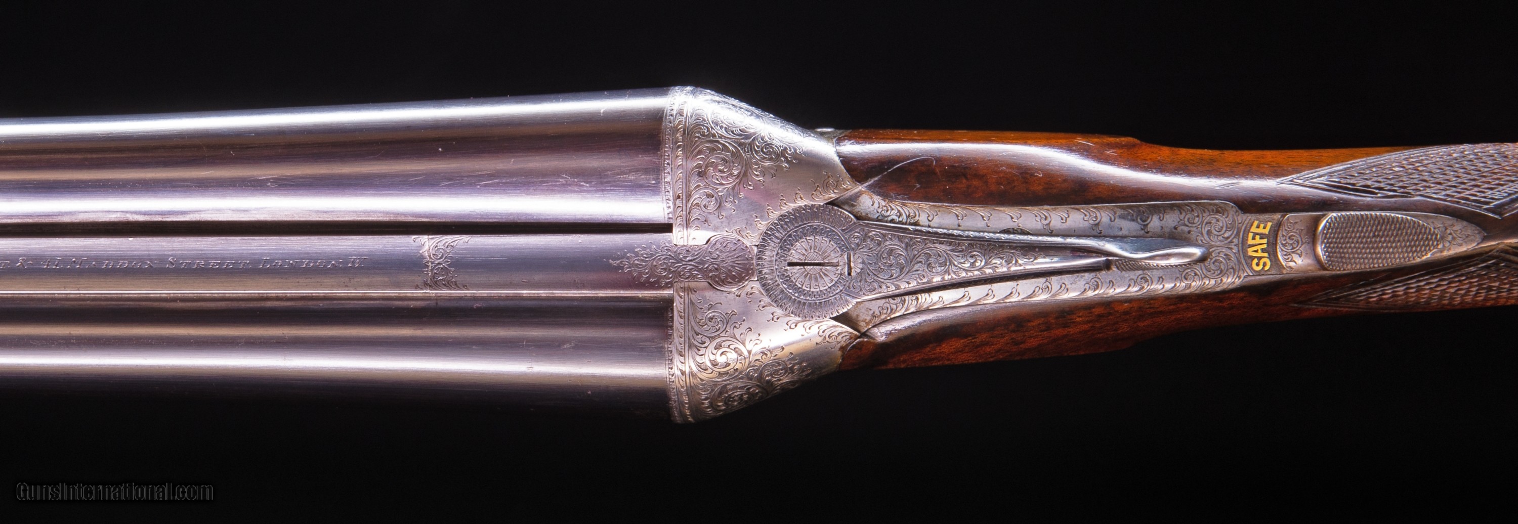 W. R. Leeson 20g Boxlock Ejector good for sleeving or full length 28g. tubes due to a thin right ...