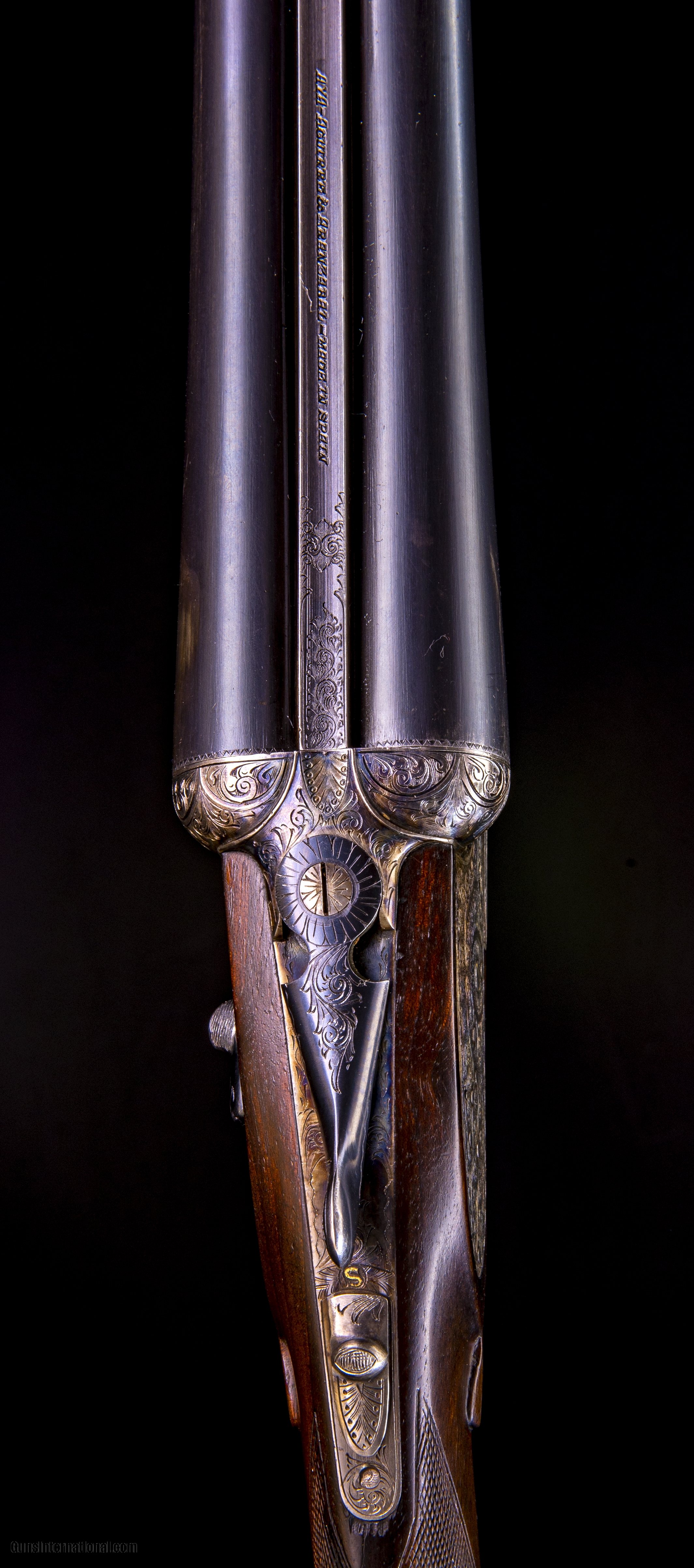 AYA ~ A very nice sidelock with lots of original case color