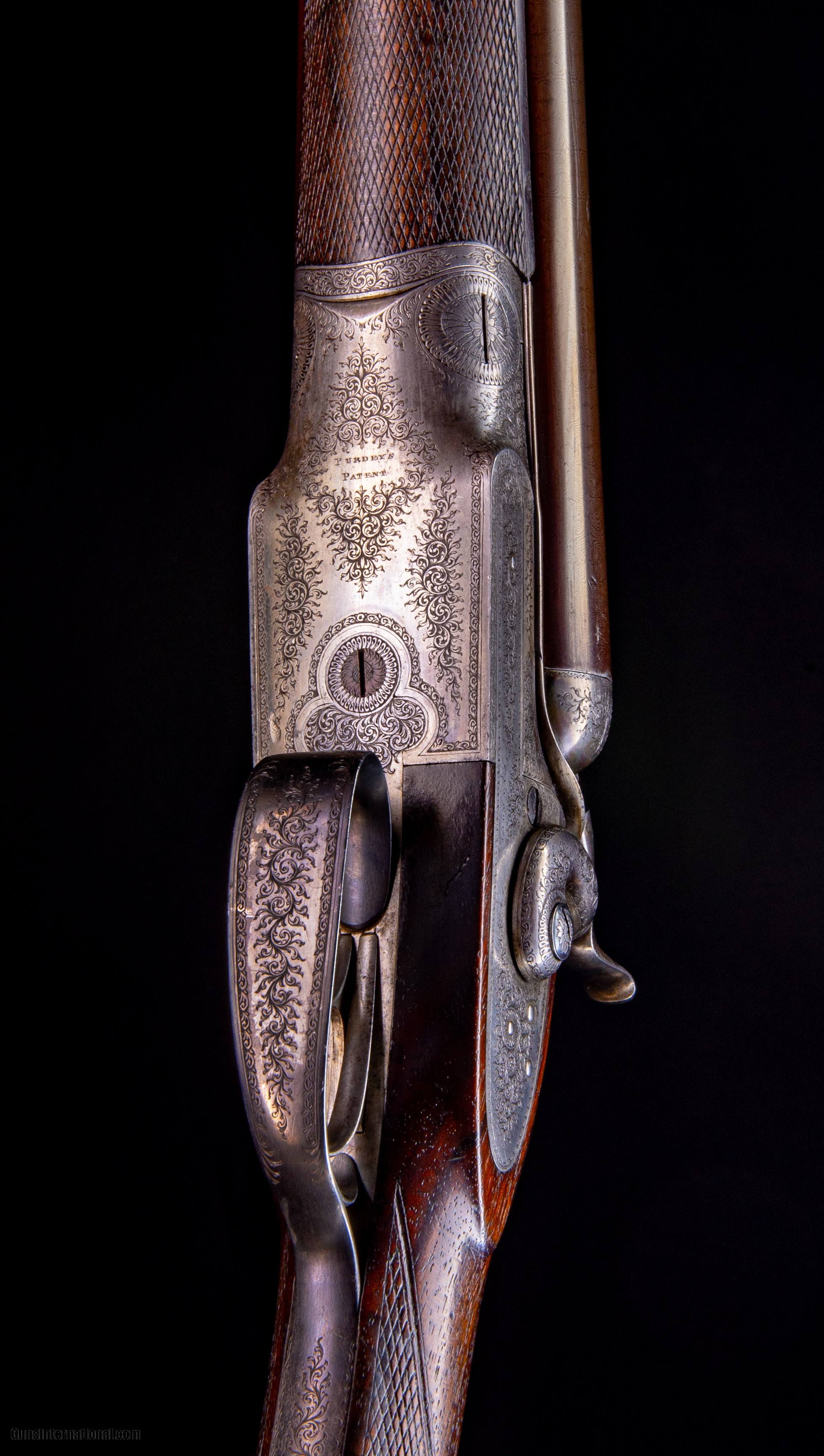 James Purdey Rare Bar Action top lever hammer gun ~ Nitro proofed ...