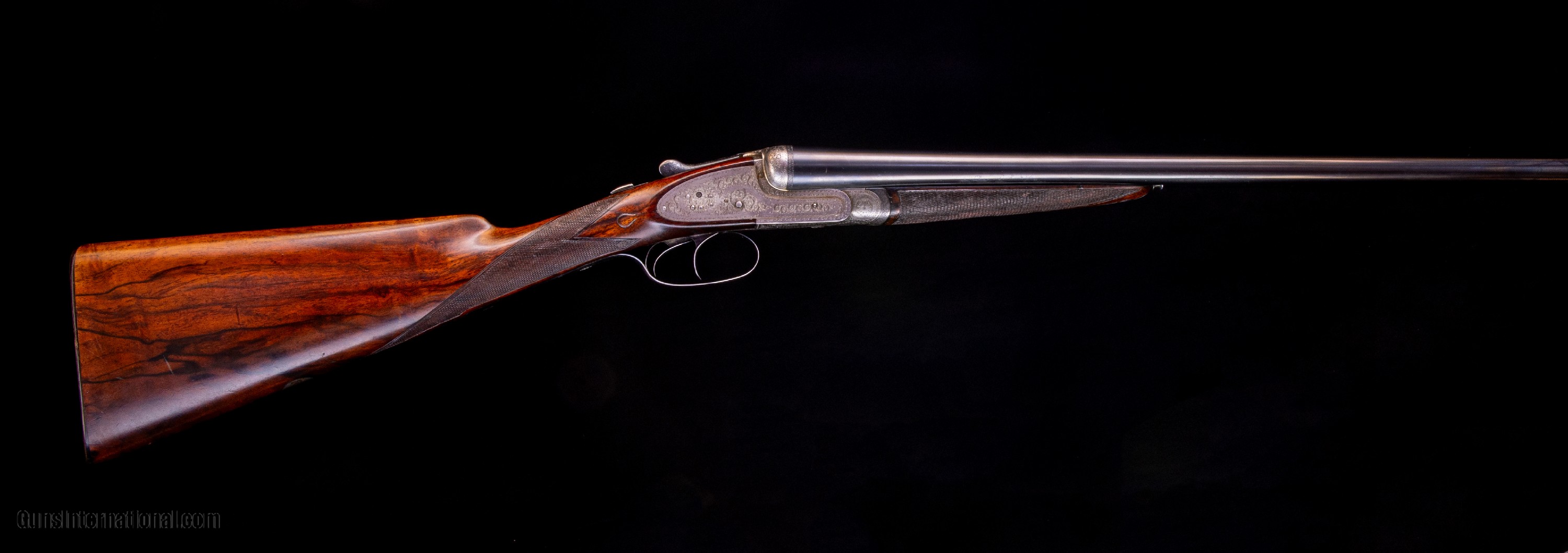 William Powell & Son high grade Sidelock from 1901 with 2 3/4" nitro ...