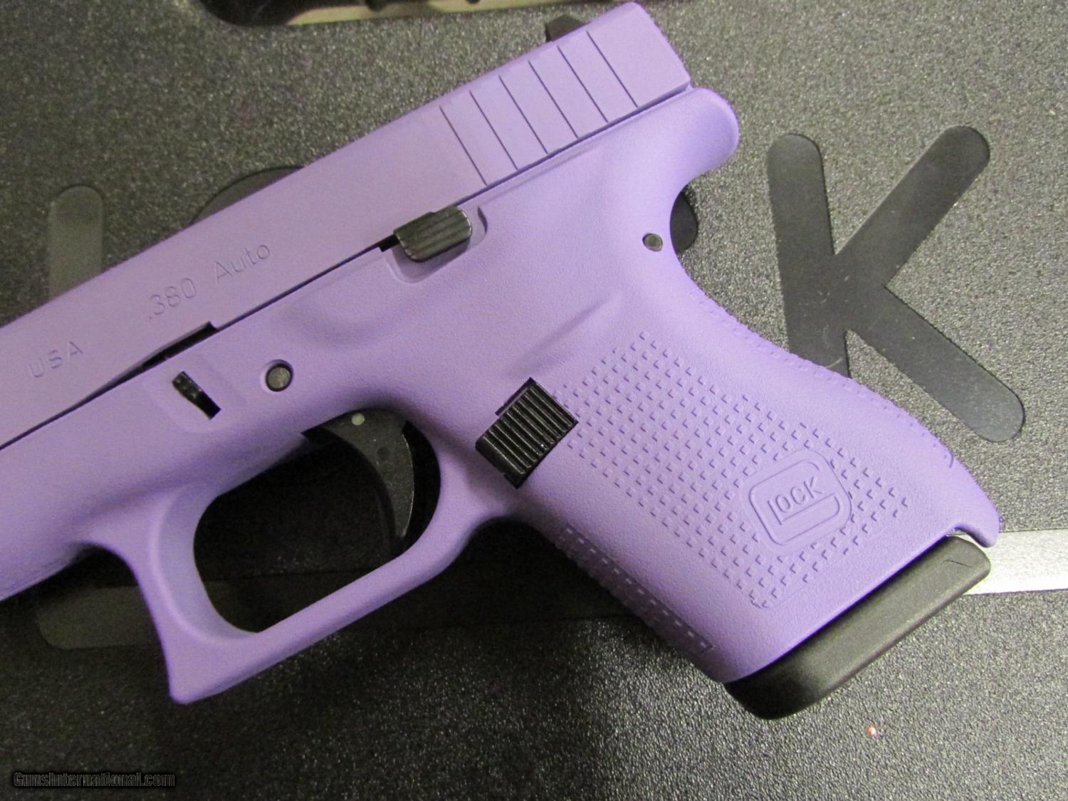 Glock 42 G42 Gen4 3.25" Royal Purple .380 ACP UI4250201RP
