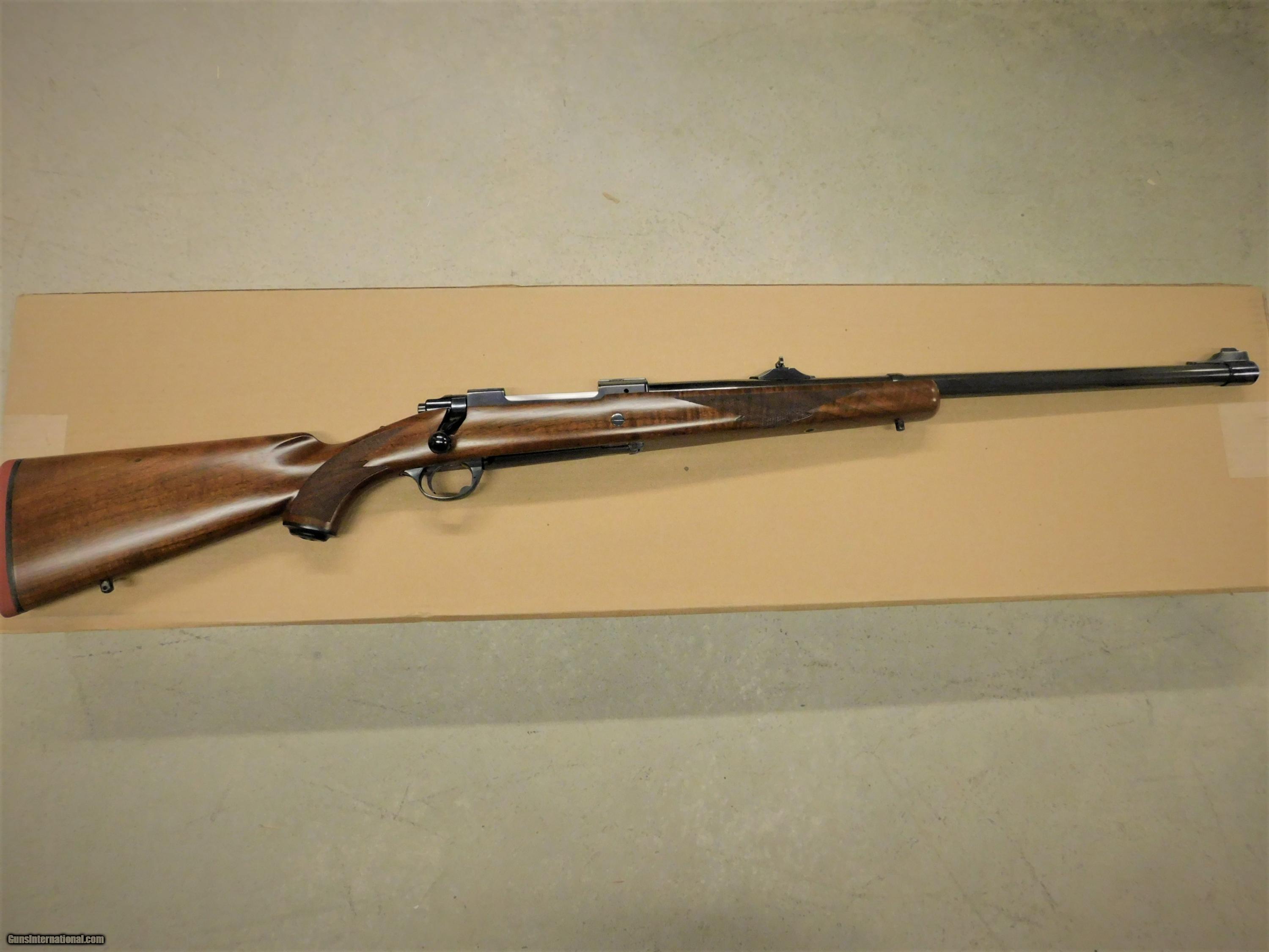 Vintage Ruger M77 African Safari Rifle .458 Win. Magnum Tang Safety