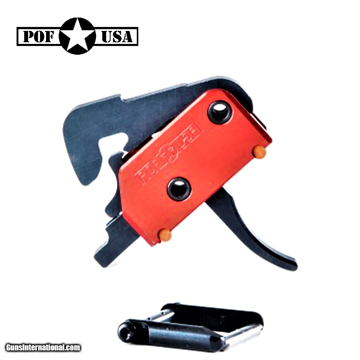 POF USA Single Stage Drop in AR-15 AR15 Trigger 4.5 Lbs with KNS Pins