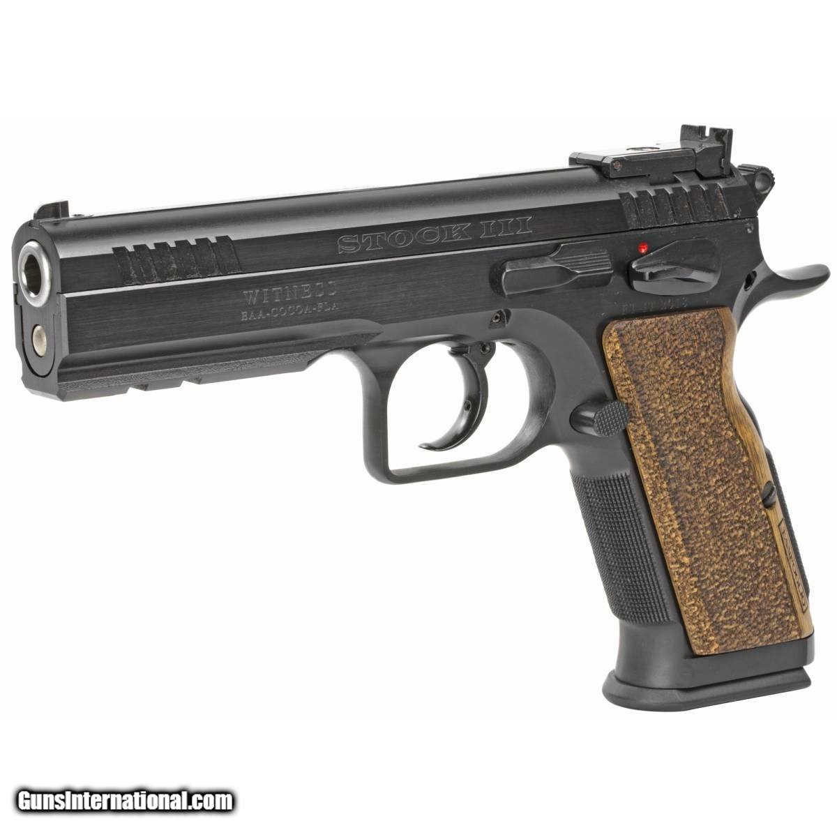 EAA Corp. Tanfoglio Witness Elite Stock III 9mm 4.75" 600595