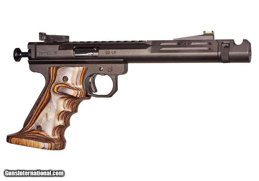 Volquartsen Scorpion .22 LR 6" Black Nitride SS VC3SN-BN-6-BG-C-HVT