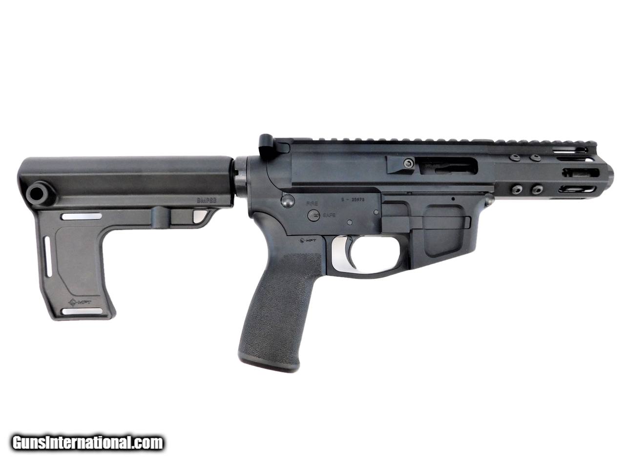 FM Products FM-9B Enhanced 9mm 4" MFT Brace Pistol FM9-3PCC