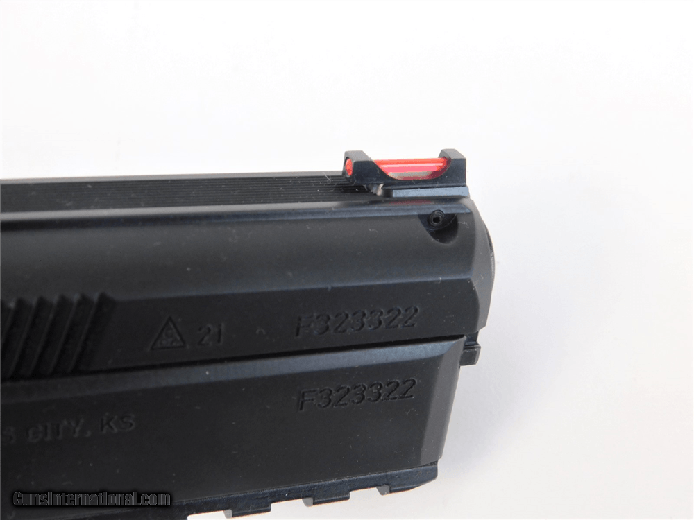 CZ-USA CZ 75 SP-01 Competition 9mm 4.6" Red / Black 21 Rds 91206