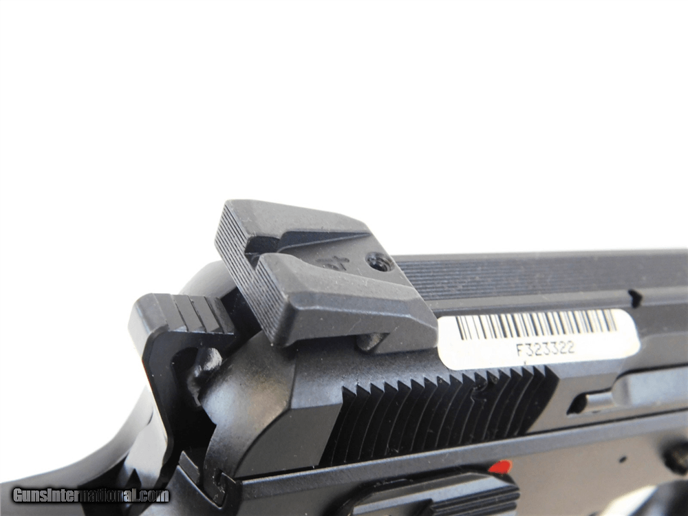 CZ-USA CZ 75 SP-01 Competition 9mm 4.6" Red / Black 21 Rds 91206