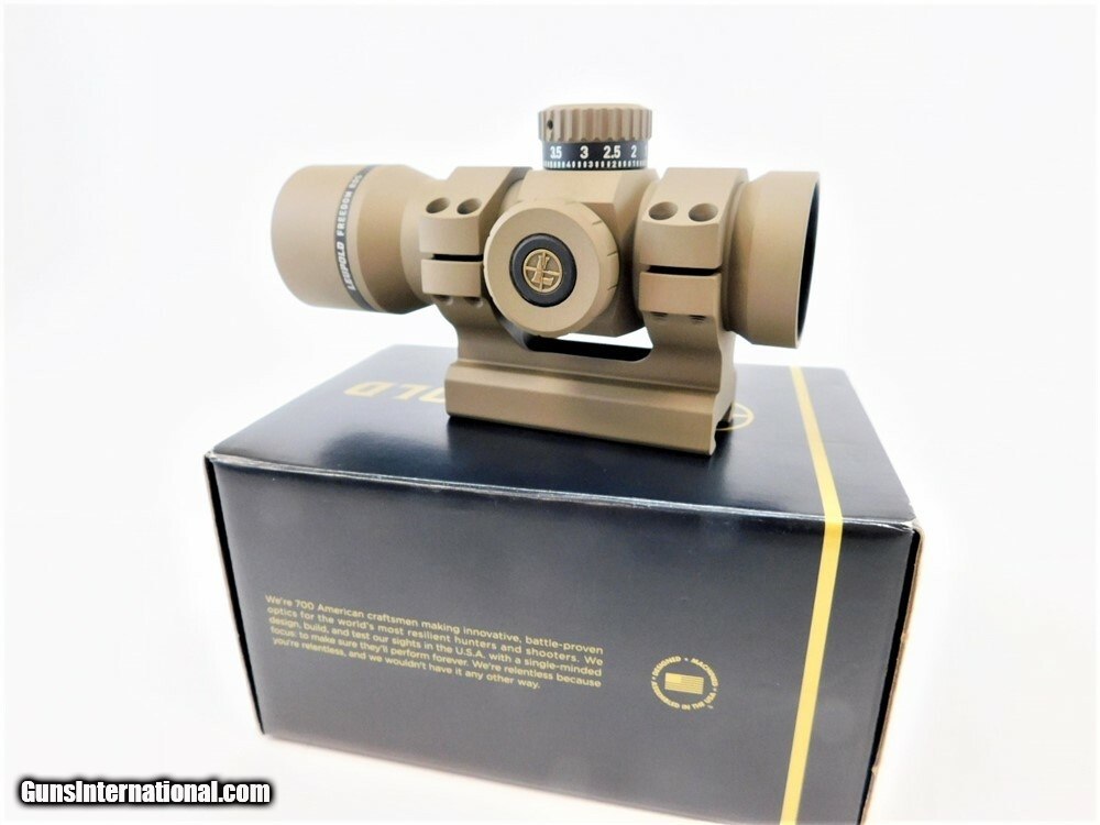 Leupold Freedom RDS Flat Dark Earth - 1x34mm BDC Red Dot Optic 180093FDE