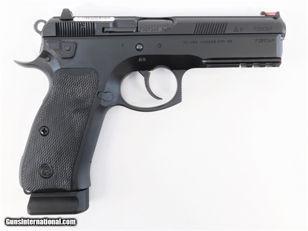 CZ-USA CZ 75 SP-01 Tactical 9mm Luger 4.6" 18 Rounds Black 89153