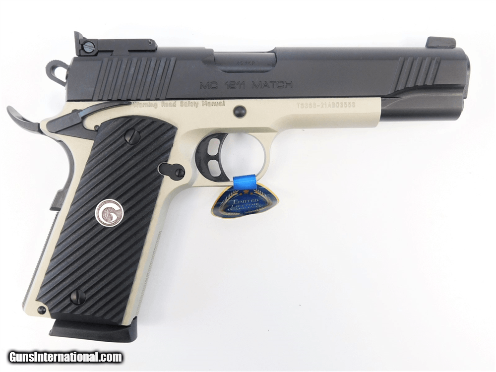 EAA Corp Girsan MC1911 Match Government .45 ACP 5" Two-Tone 390092