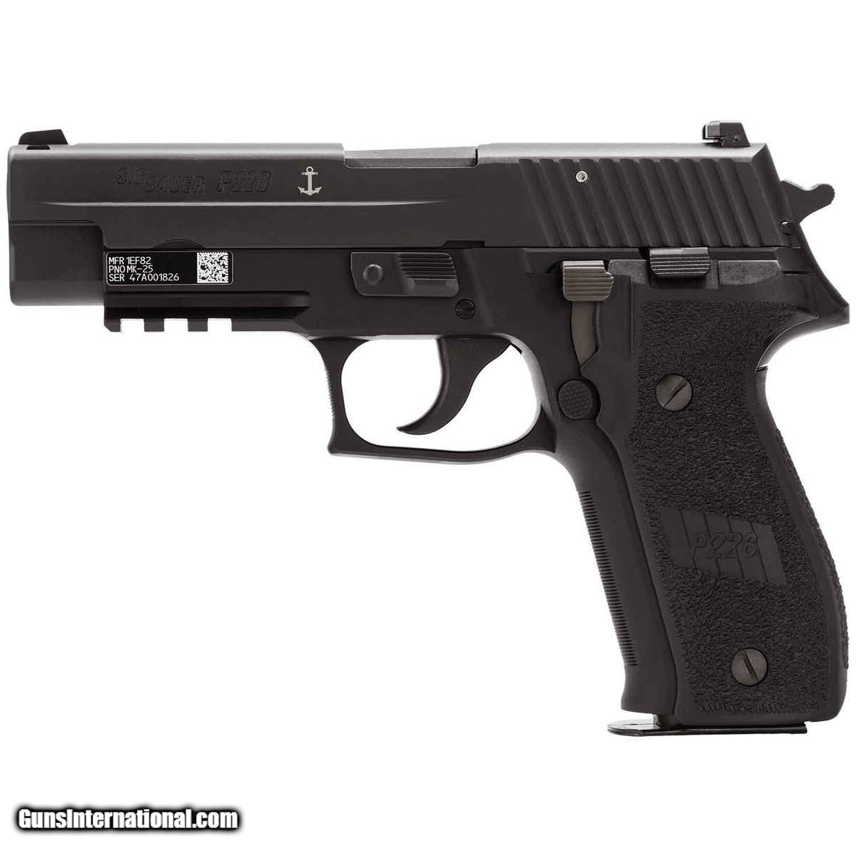 Sig Sauer P226 MK25 Navy Seals 9mm 4.4" 15 Rounds Black MK-25