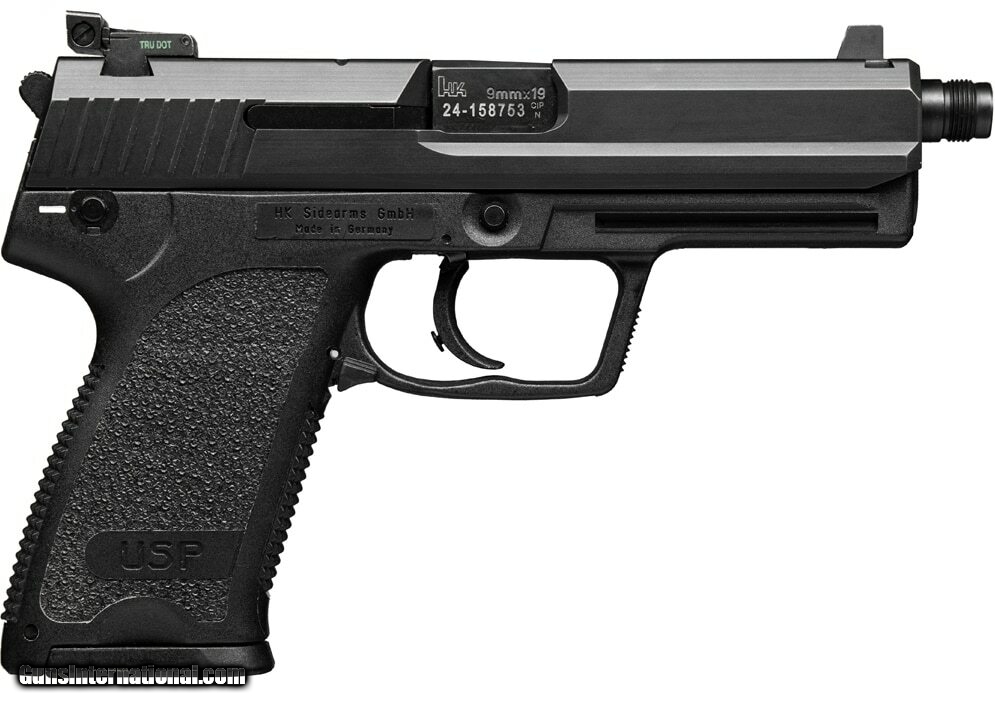 Heckler & Koch USP9 Tactical V1 9mm Luger 4.86 Heckler & Koch USP9 Tactical V1 9mm Luger 4.86