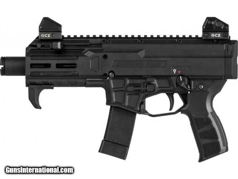 CZ-USA CZ Scorpion 3+ Micro Pistol 9mm Luger 4.2" 20 Rds Black 91420