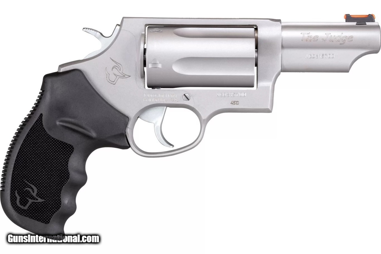 Taurus Judge .45 Colt / .410 Gauge 3" Matte Stainless 5 Rounds 2 ...