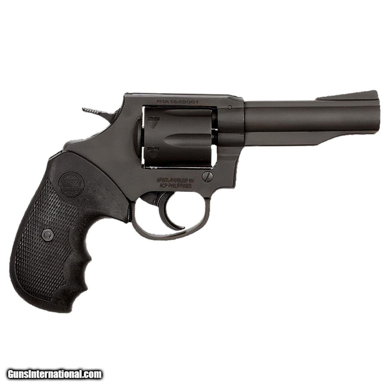Armscor M200 Revolver .38 Special 4" Black Parkerized 6 Rds 51261