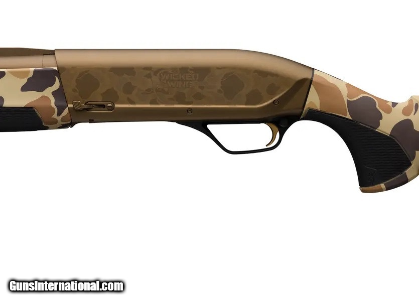 Browning Maxus II Wicked Wind Vintage Tan 12 GA 26" Burnt Bronze ...