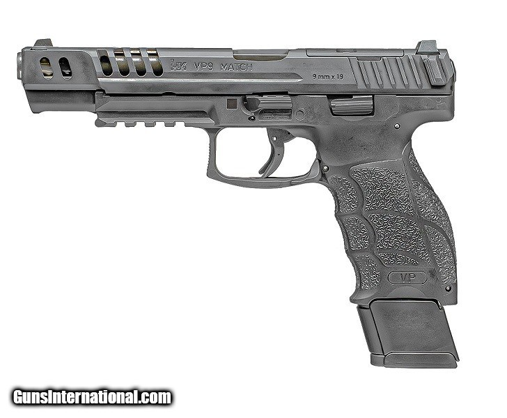 Heckler & Koch VP9 Match OR 9mm Luger 5.51" Black 20 Rounds 81000553 ...
