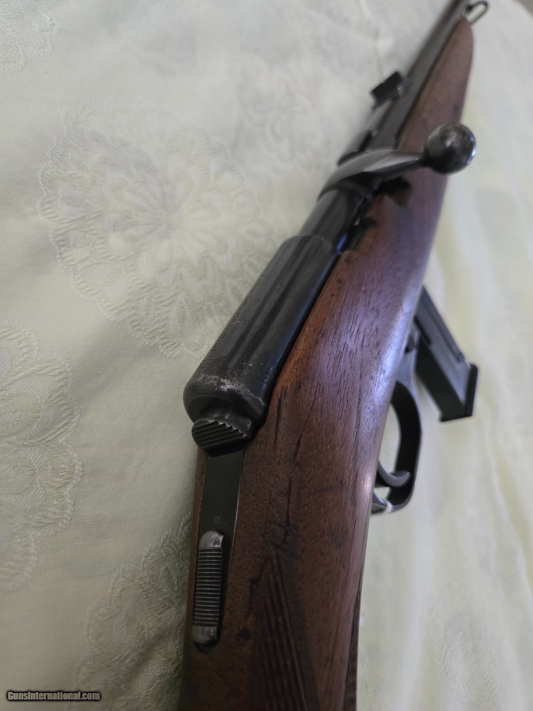 Vintage 1930s WALTHER Model 1 Autoloader / Bolt-Action Rifle cal 22LR ...