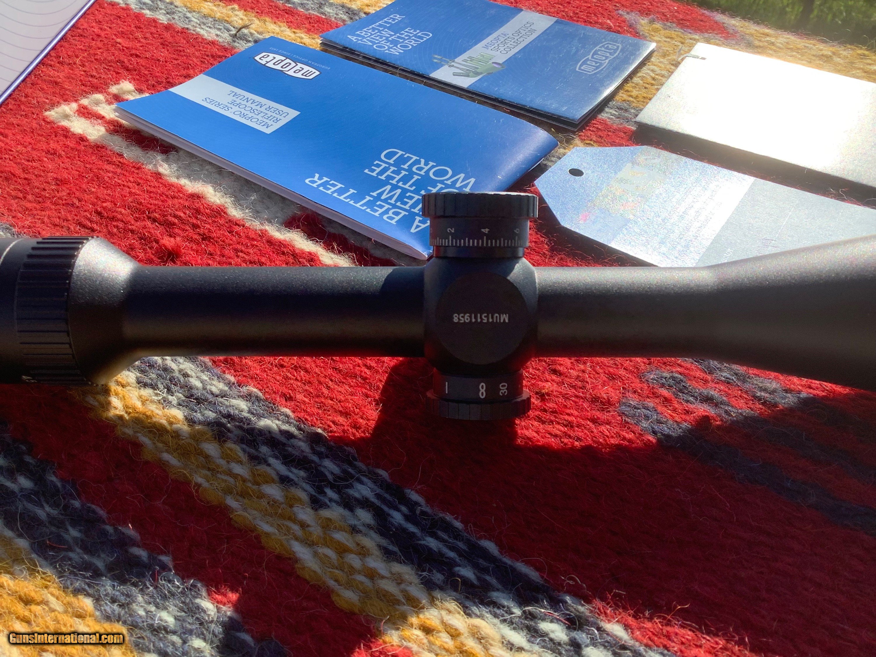 Meopta Meopro 4.5-14x44 target 1 inch tube z-plex