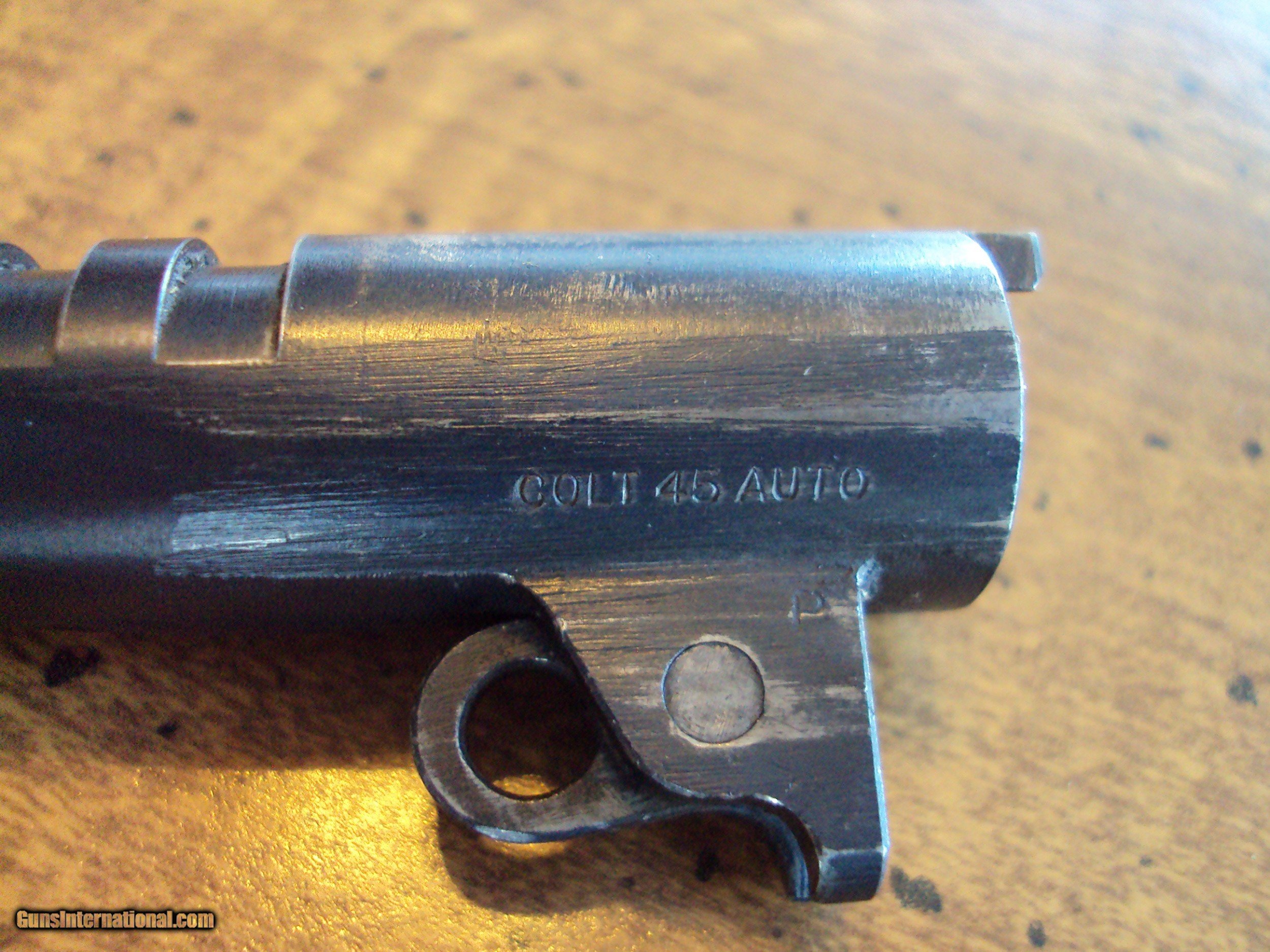 Colt 1911A1 All Parts Are Correct Mfg. 1941 Rare Inspector Stamp, Slide ...