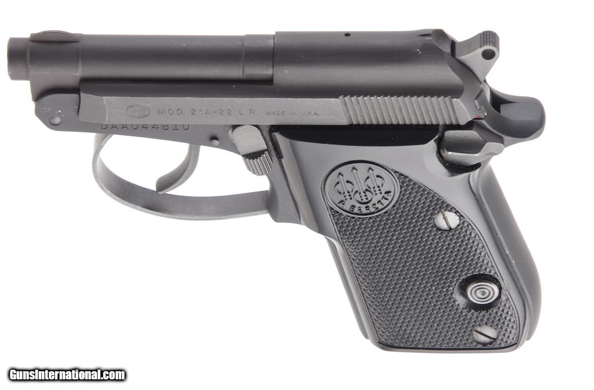 Beretta Model 21a Bobcat 22 Lr Da Sa Semi Auto Pistol With 2 7 16 In