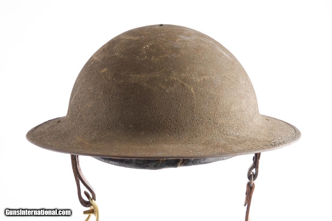 BRITISH MARK 1 "BRODIE" WW I-ERA STEEL HELMET