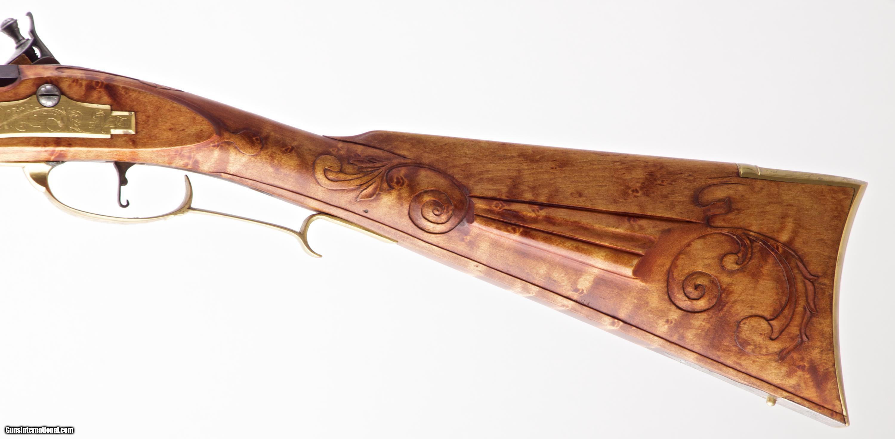 Jim Laurie Custom Flintlock Kentucky Rifle .50cal