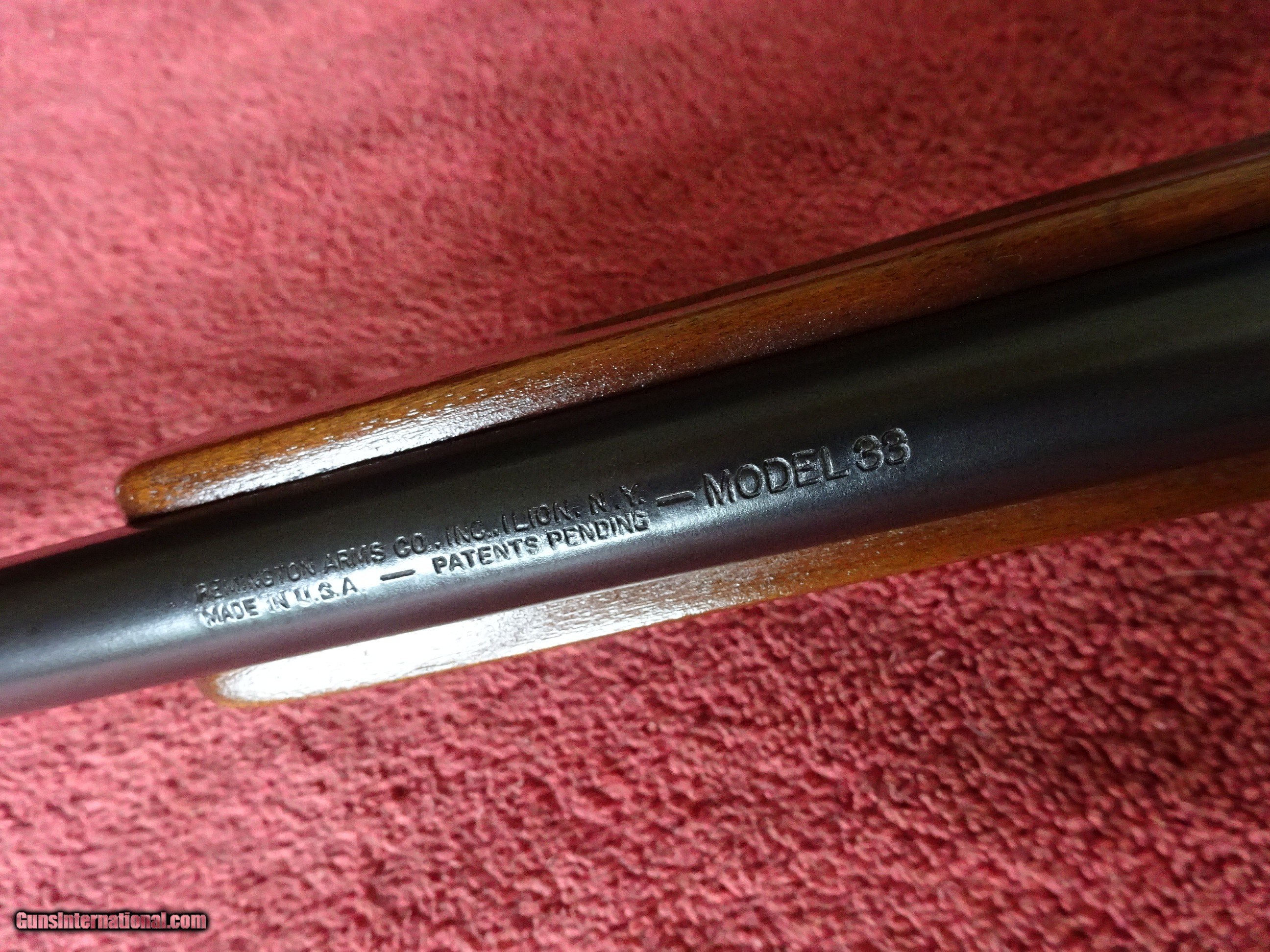 REMINGTON MODEL 33-P TYPE TWO SINGLE SHOT BOLT ACTION CIRCA 1930s