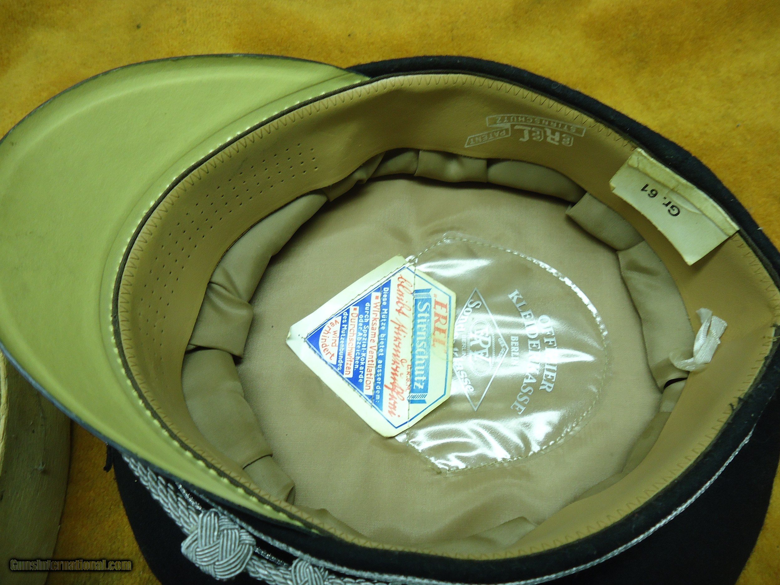 Nazi Diplomatic Corps Officers Hat