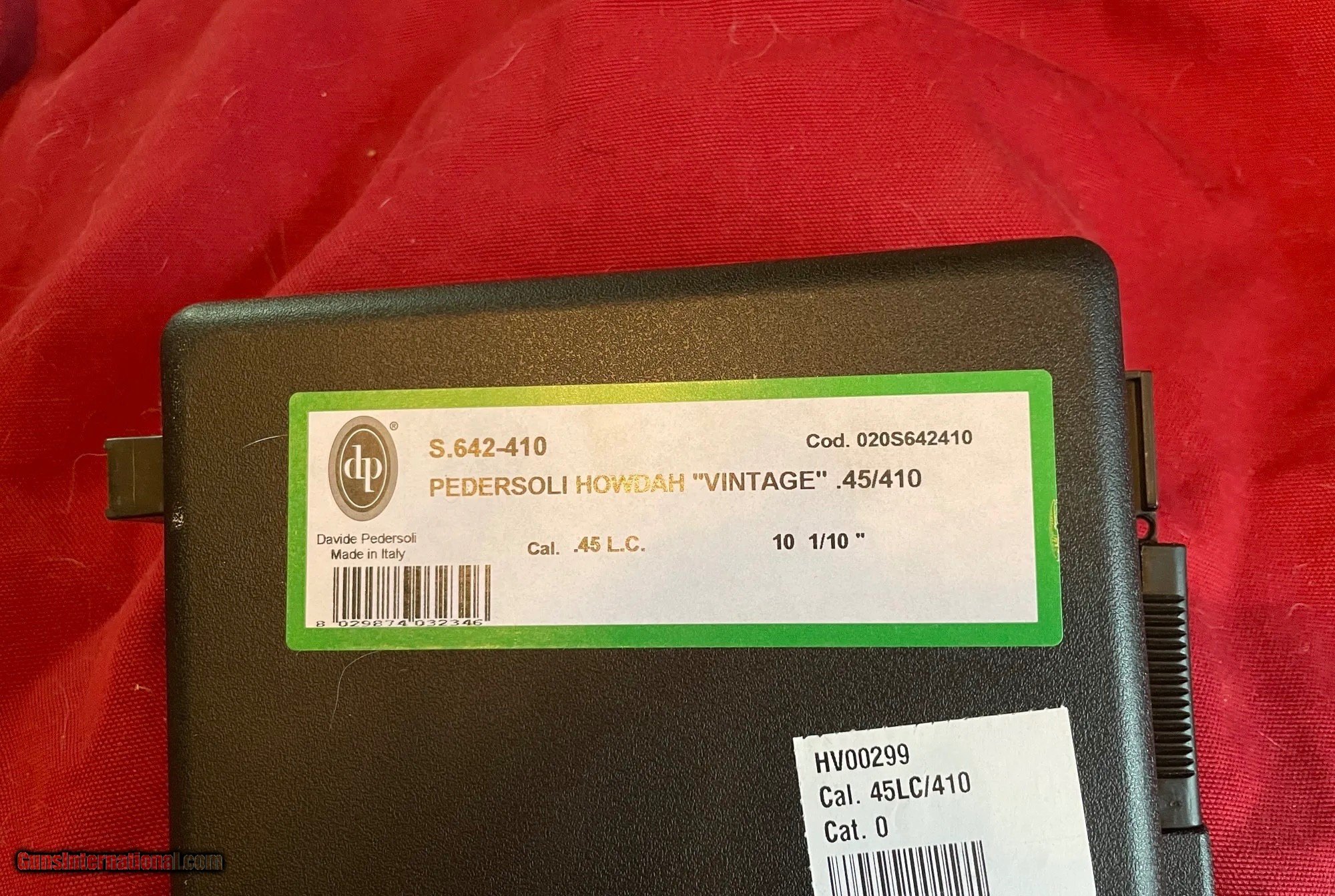 Pedersoli Howdah "Vintage" .45/410 .45LC