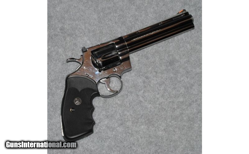 Colt Python Polished Stainless 357 MAG
