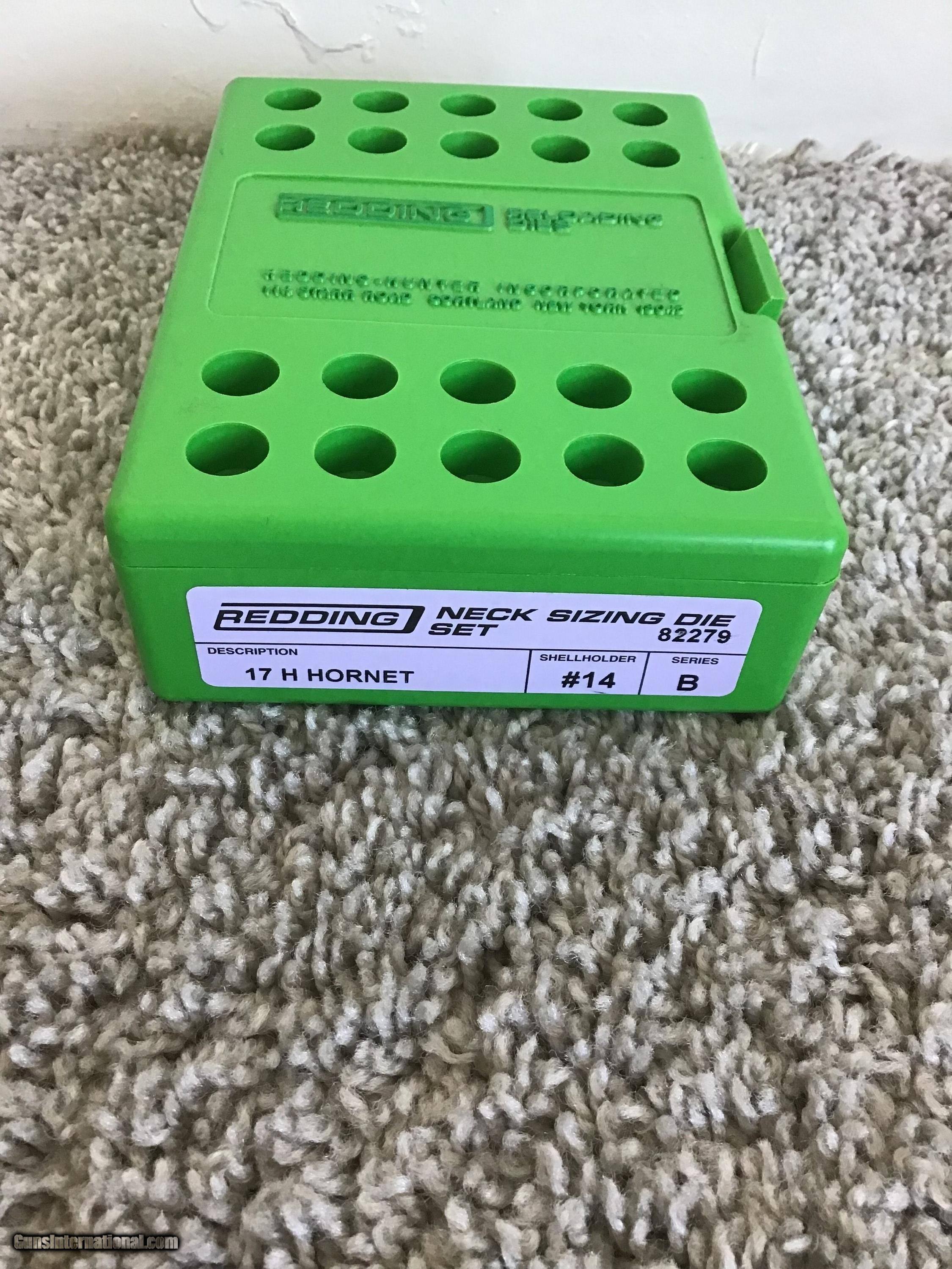 17 hornaday hornet benchrest neck size/seater die set