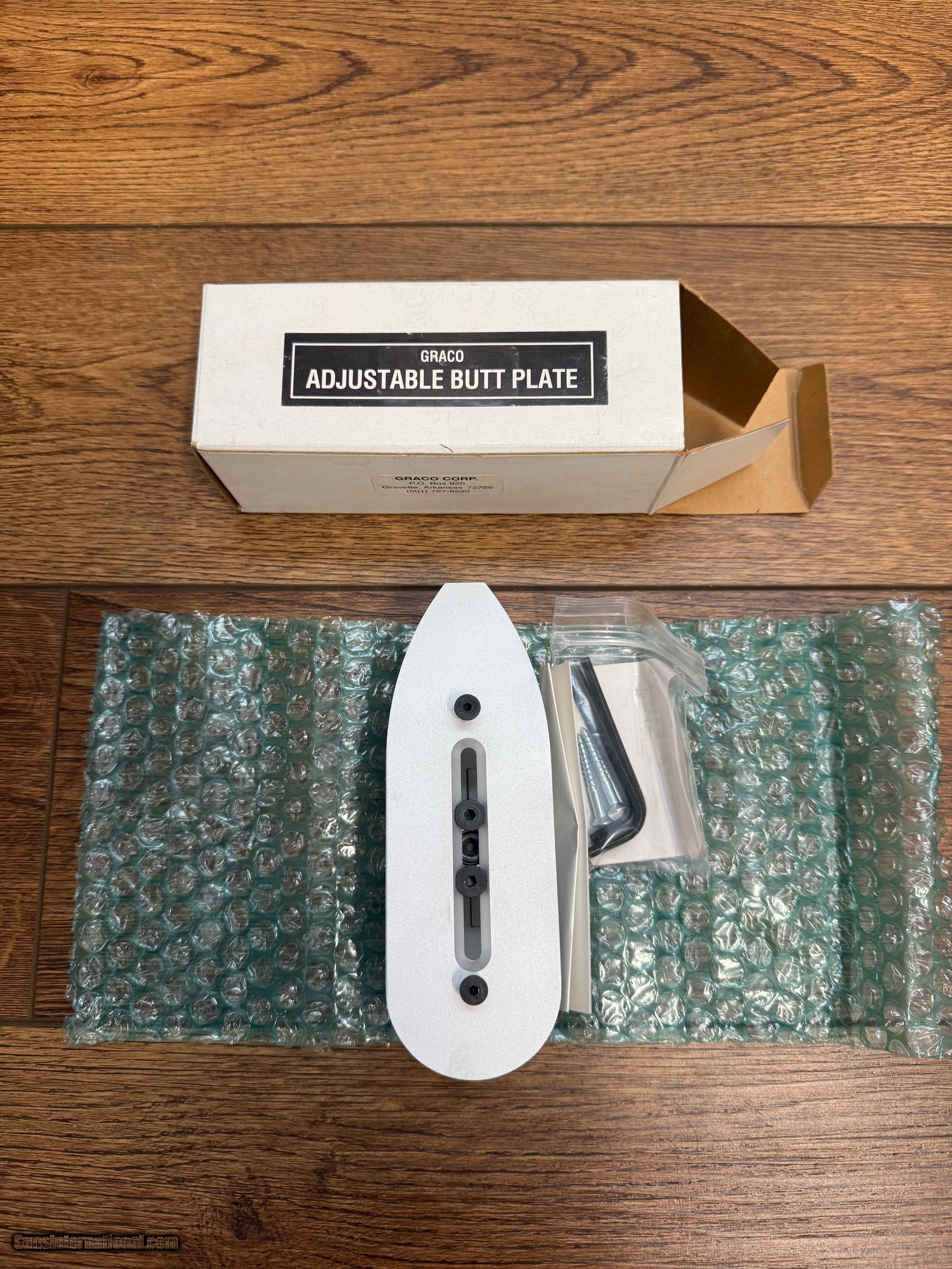 Graco adjustable butt plate 575S NEW for sale