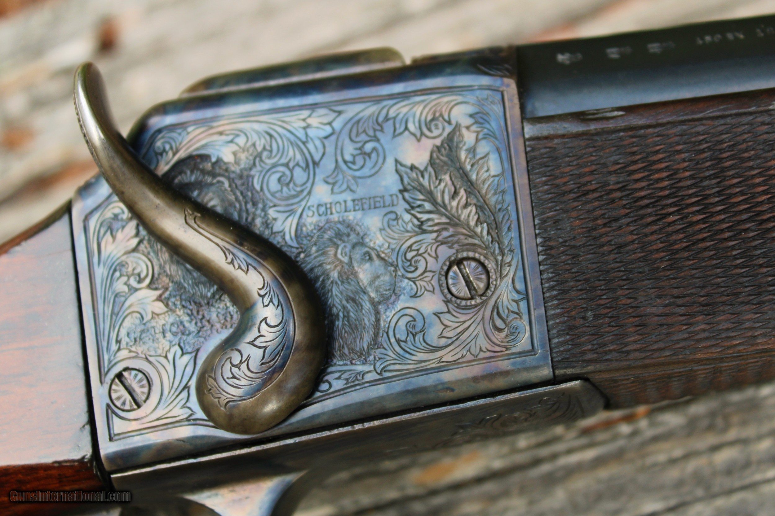 Field's Patent Falling Block Rifle by Scholefield, Beautiful Colors and ...