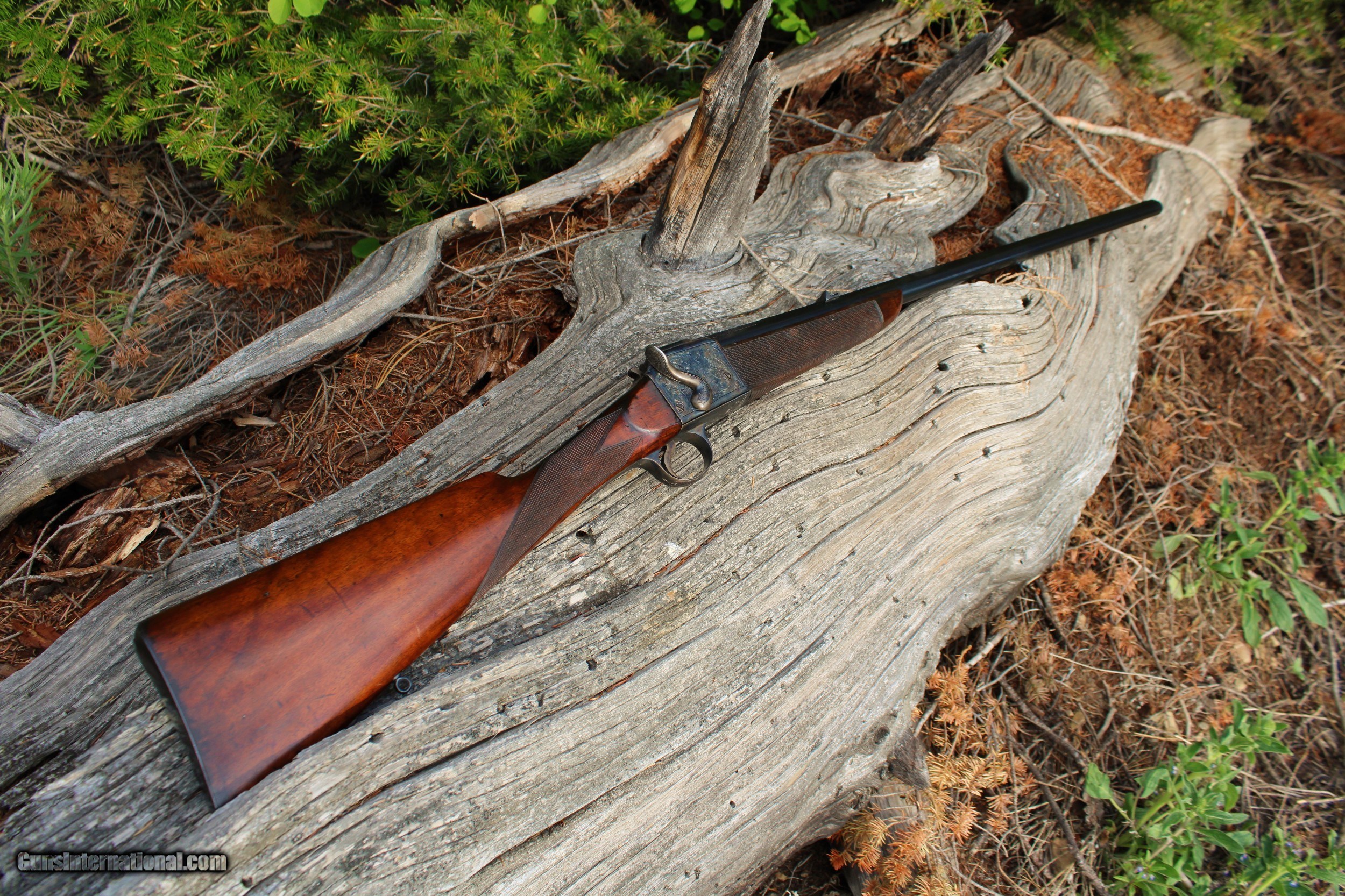 Field's Patent Falling Block Rifle by Scholefield, Beautiful Colors and ...