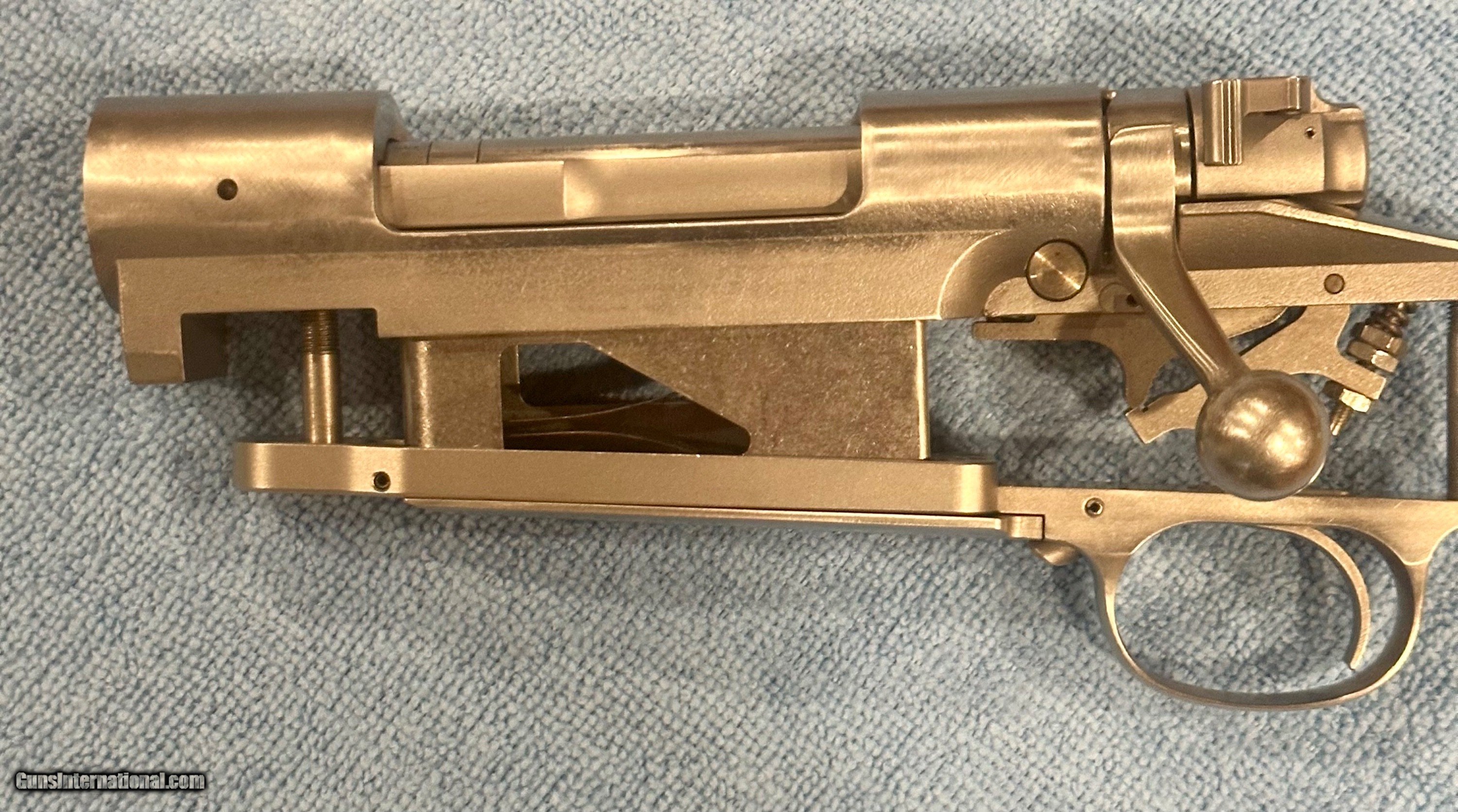 Montana Rifle Company Left Hand short action magnum bolt face.