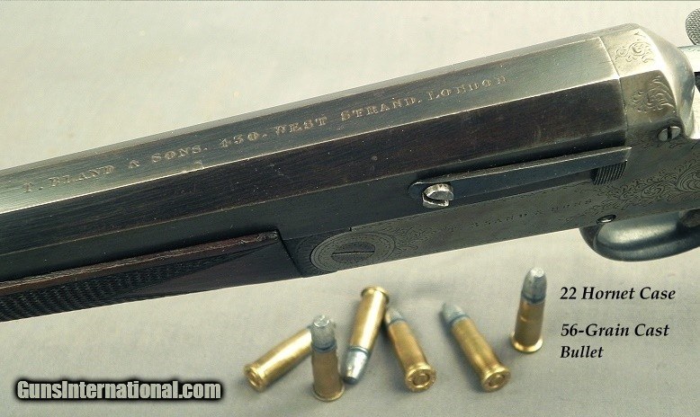 BLAND 297/250 TOTALLY ORIG ROOK RIFLE- NICE ORIG COND- FRESH AMMO w ...