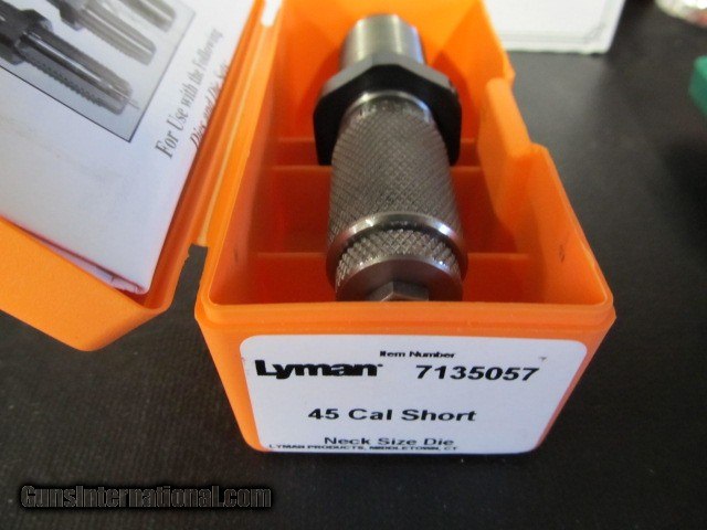 Lyman Neck Sizer Die for .45 Caliber Rifle