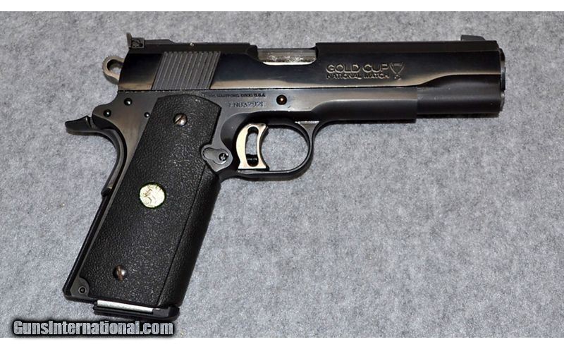 Colt ~ Gold Cup National Match ~ .45 ACP