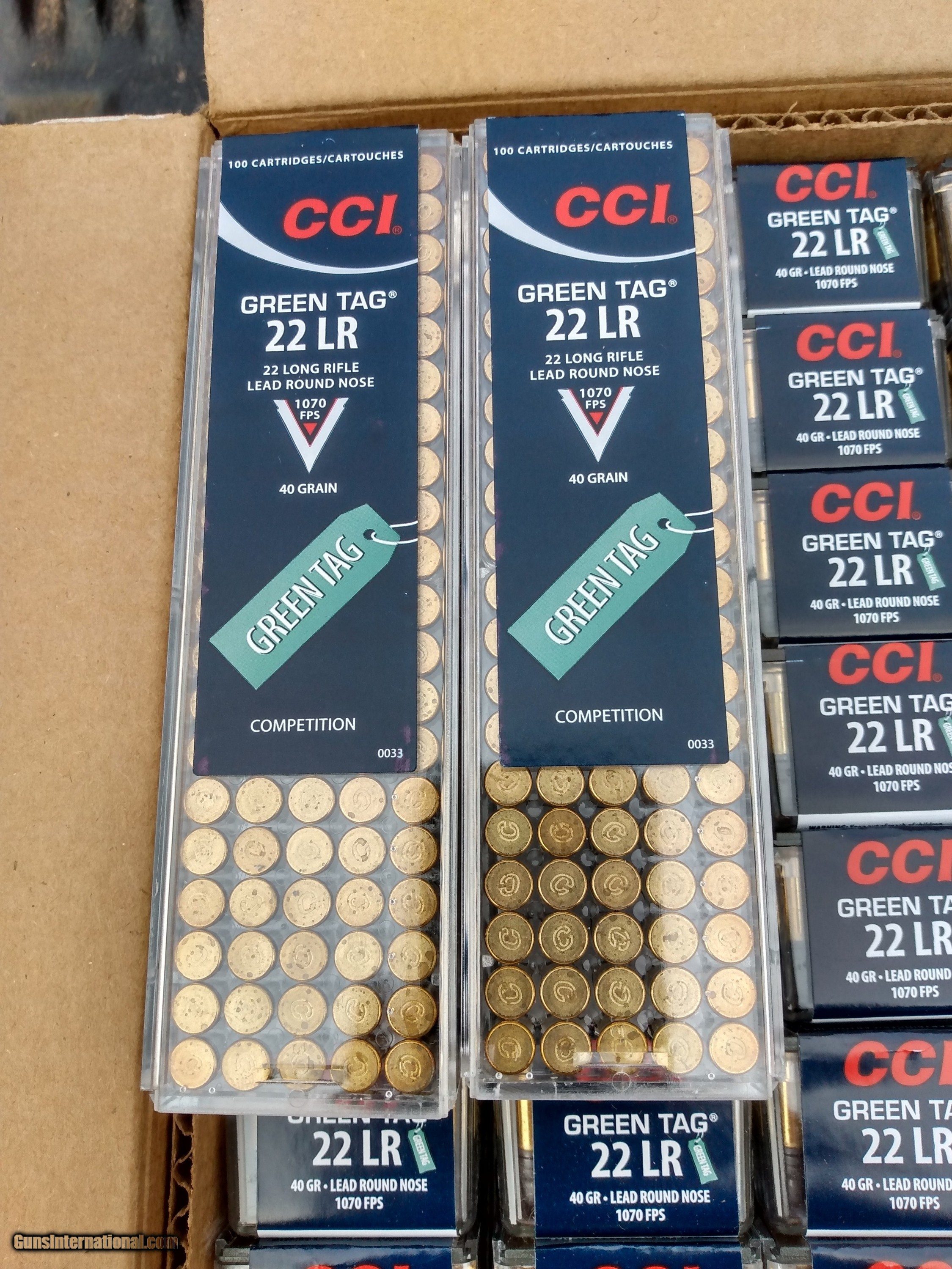 CCI Green Tag Competition .22 LR