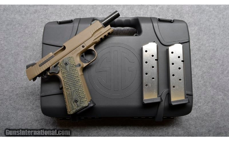 SIG Sauer~1911 Scorpion~.45 Auto