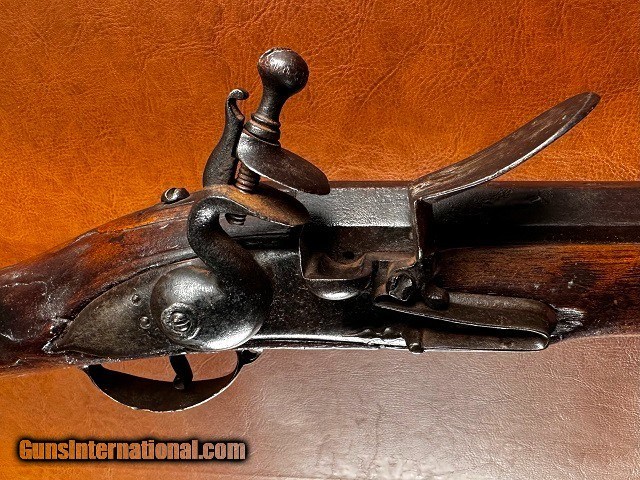 American Revolutionary War Colonial Dutch Flintlock Musket - Type Used ...