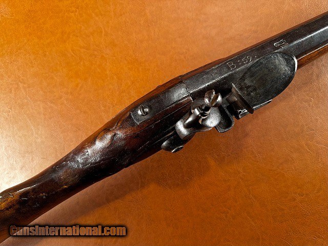 American Revolutionary War Colonial Dutch Flintlock Musket - Type Used ...