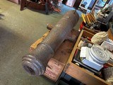 War of 1812 British Blomefield 2 Pounder Iron Naval Cannon RARE ...