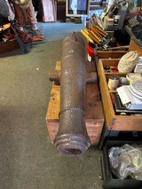 War of 1812 British Blomefield 2 Pounder Iron Naval Cannon RARE ...