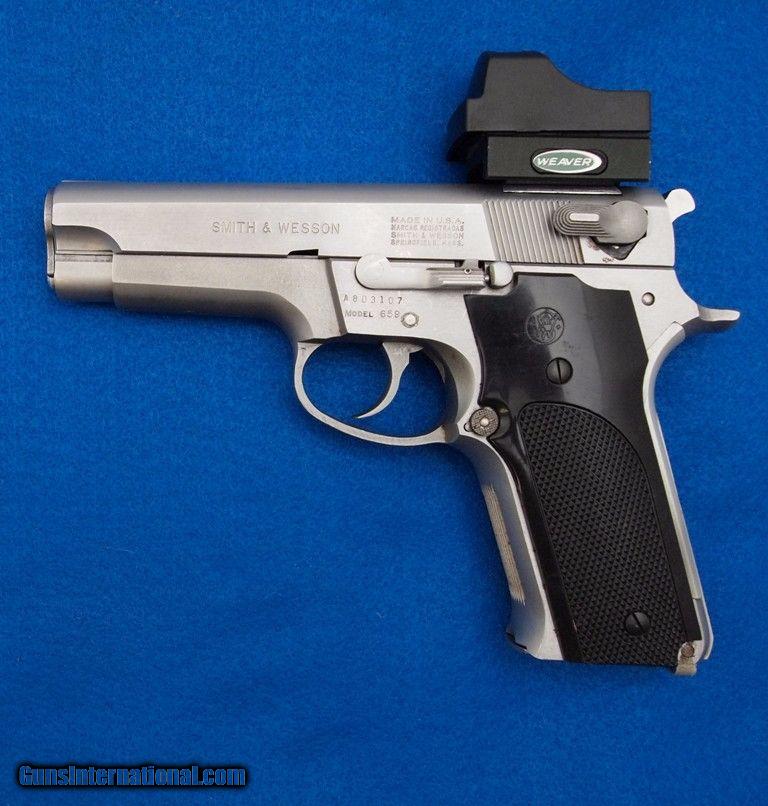 S&W 659 9X19 With Weaver Red Dot