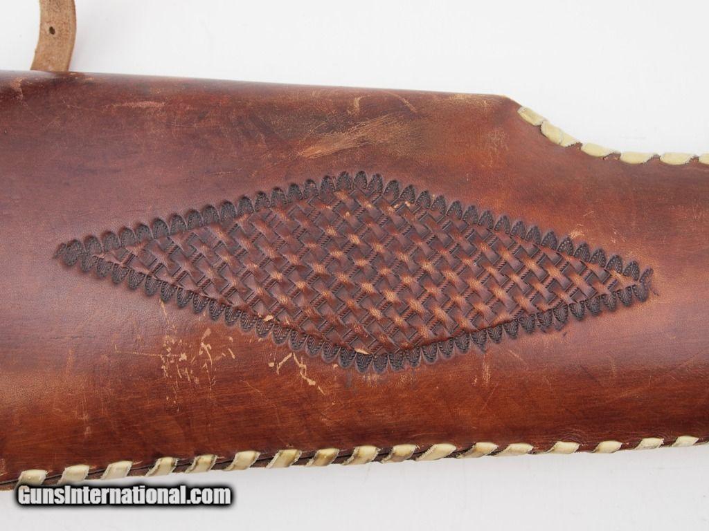 Eubanks Pioneer Leather Vintage Leather Rifle Sheath